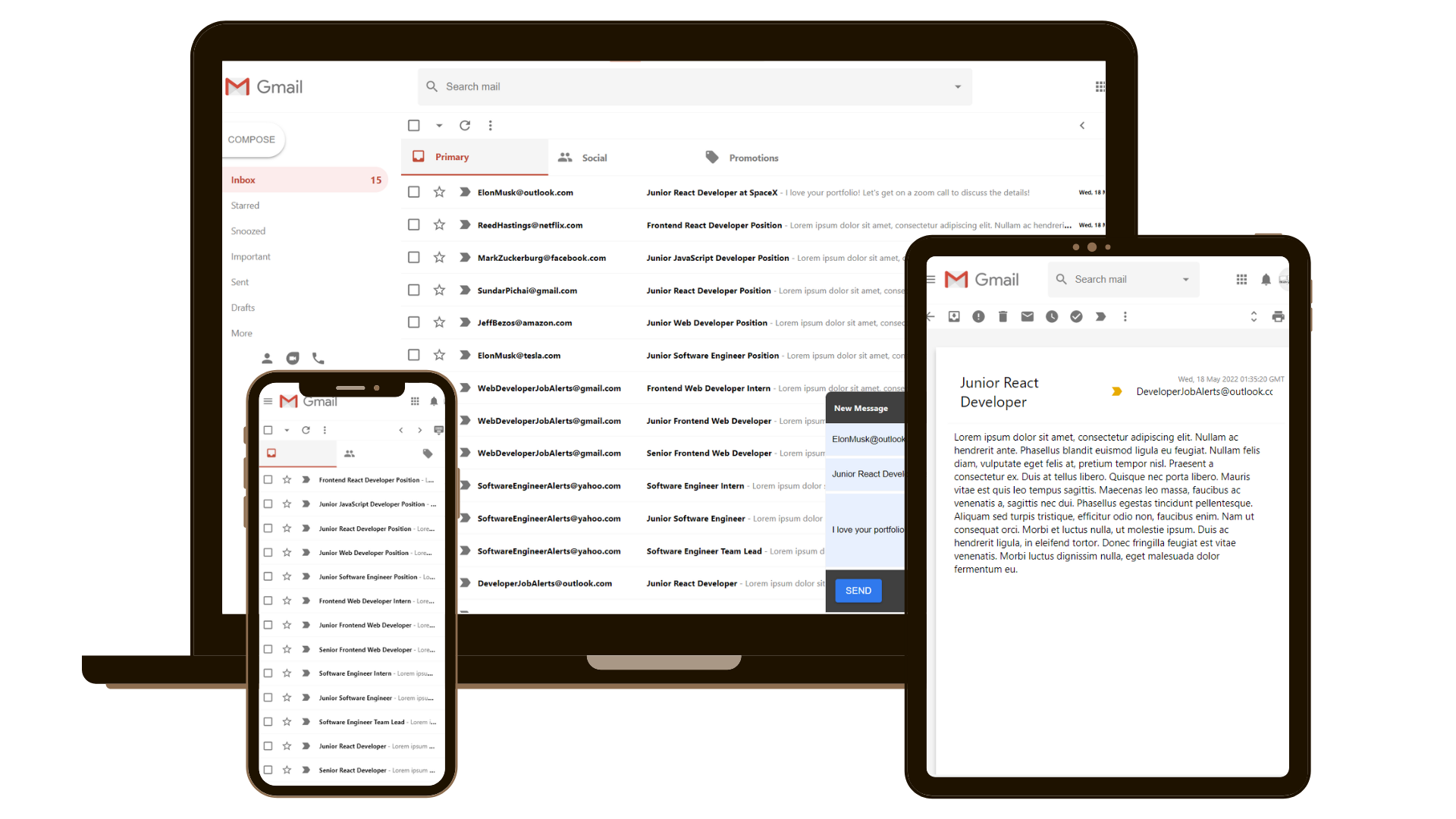 GitHub - BlakeUSD/gmail-clone